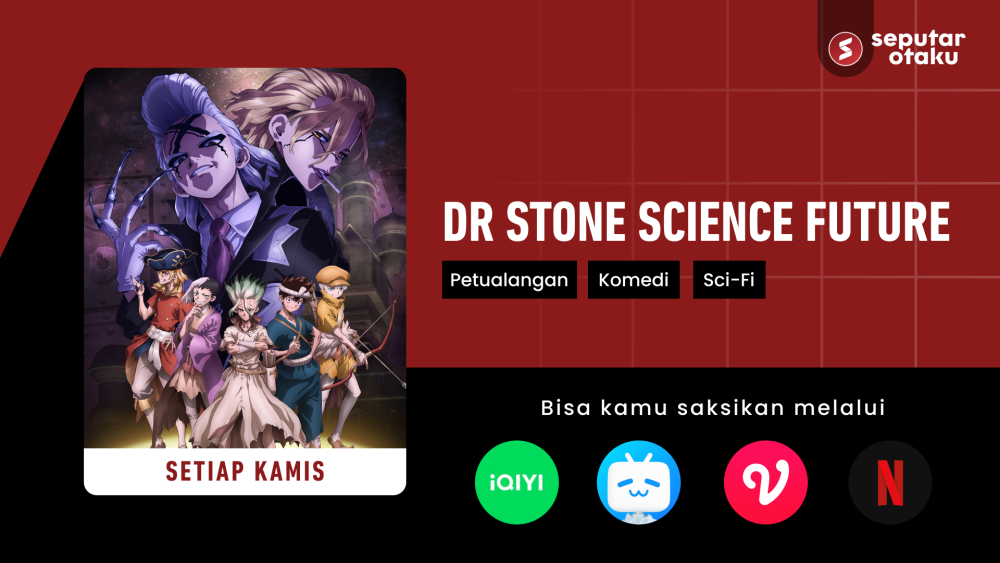 Nonton Anime Dr Stone Science Future Episode 10 Sub Indo, Preview dan ...
