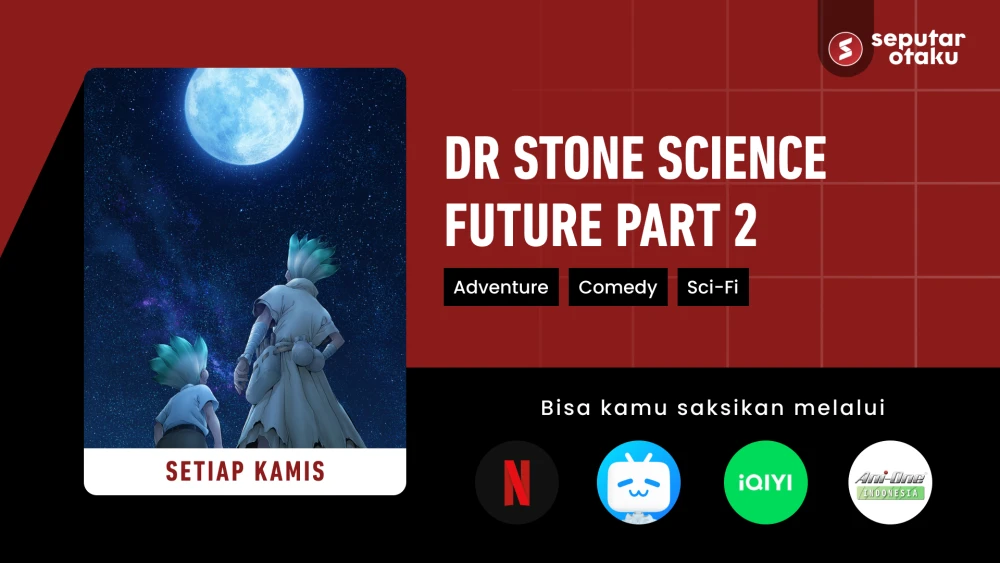 Nonton Anime Dr Stone Science Future Part 2 Episode 6 Sub Indo, Preview ...