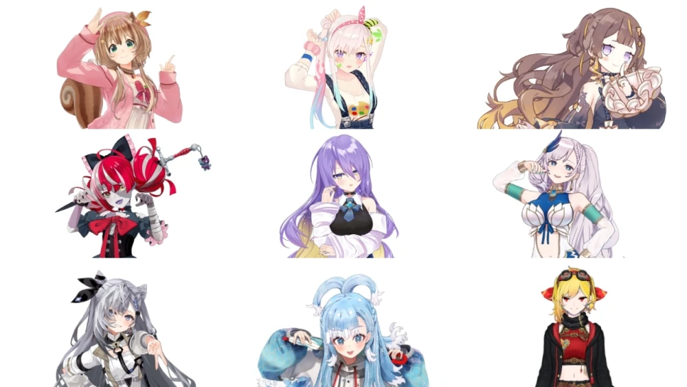 Hololive Indonesia 5th Anniversary LIVE Chromatic Future: 9 VTuber, 9 ...