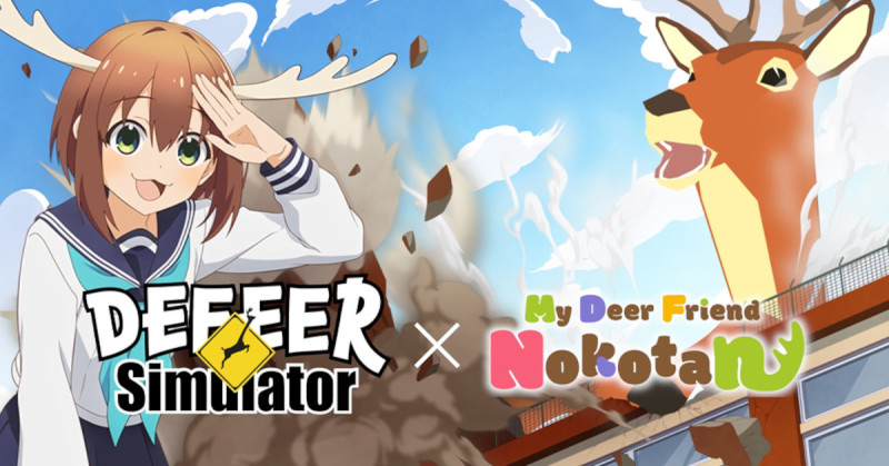 Kolaborasi Antara Game DEEEER Simulator dan Anime My Deer Nokotan Telah ...